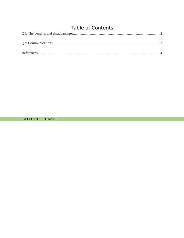 Campaign on Road Safety Assignment