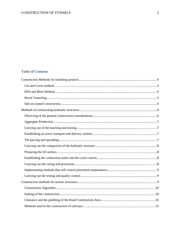 Tunnel Construction Methods and Techniques Explained