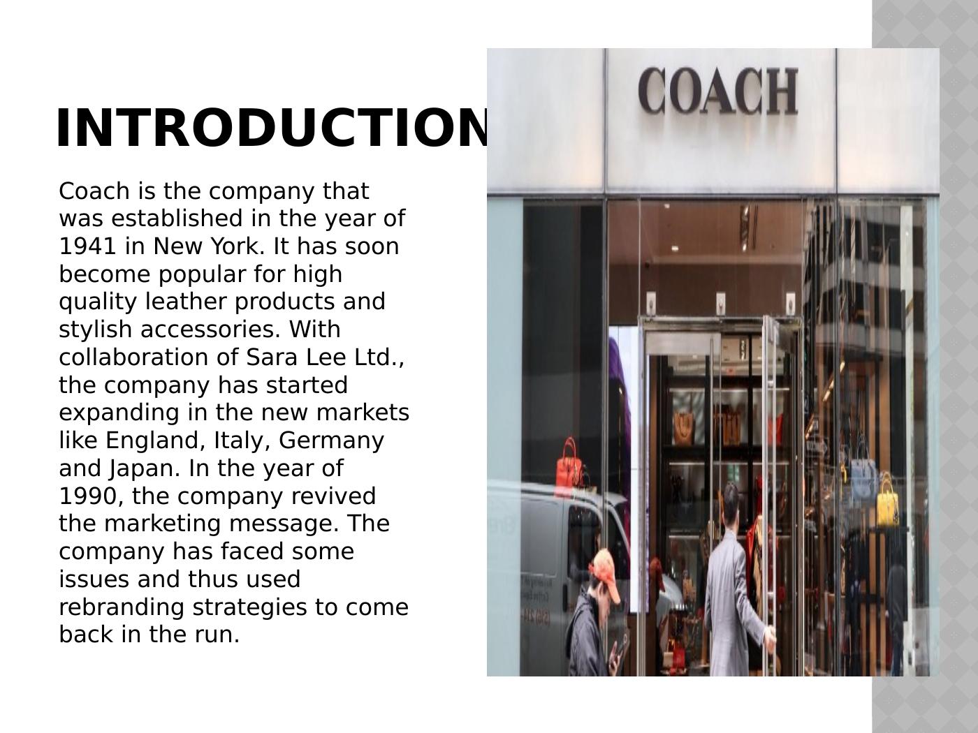 Coach Inc. Marketing Strategies and Rebranding Analysis