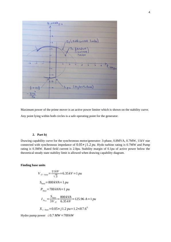 Synchronous Motor/Generator and Transmission Line Parameter