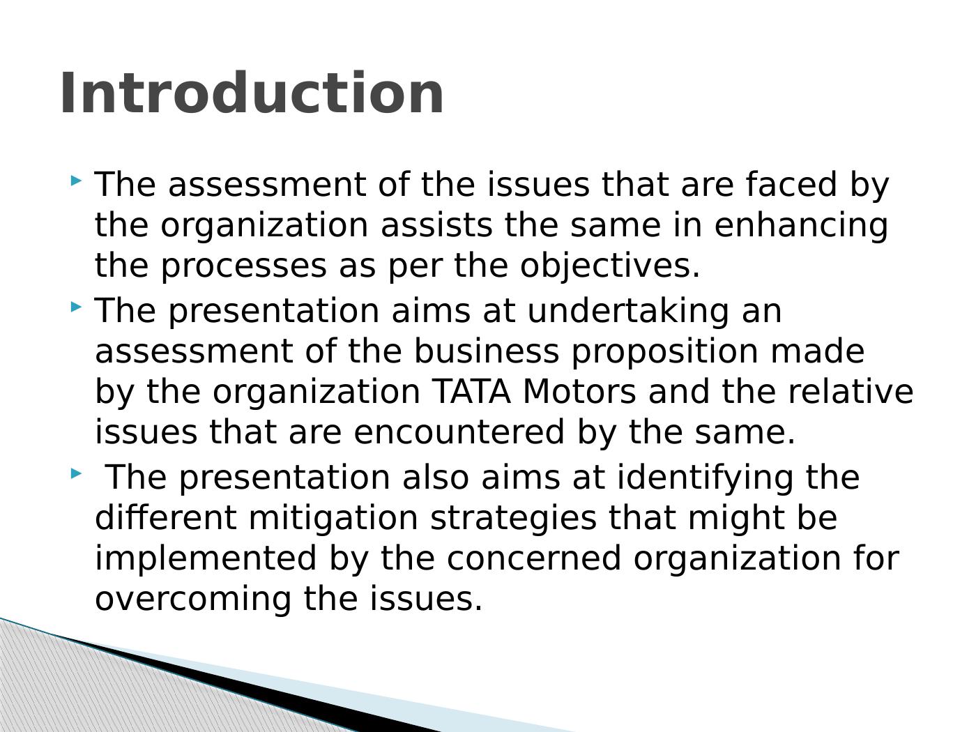 Evaluation of TATA Motors Business Canvas Model
