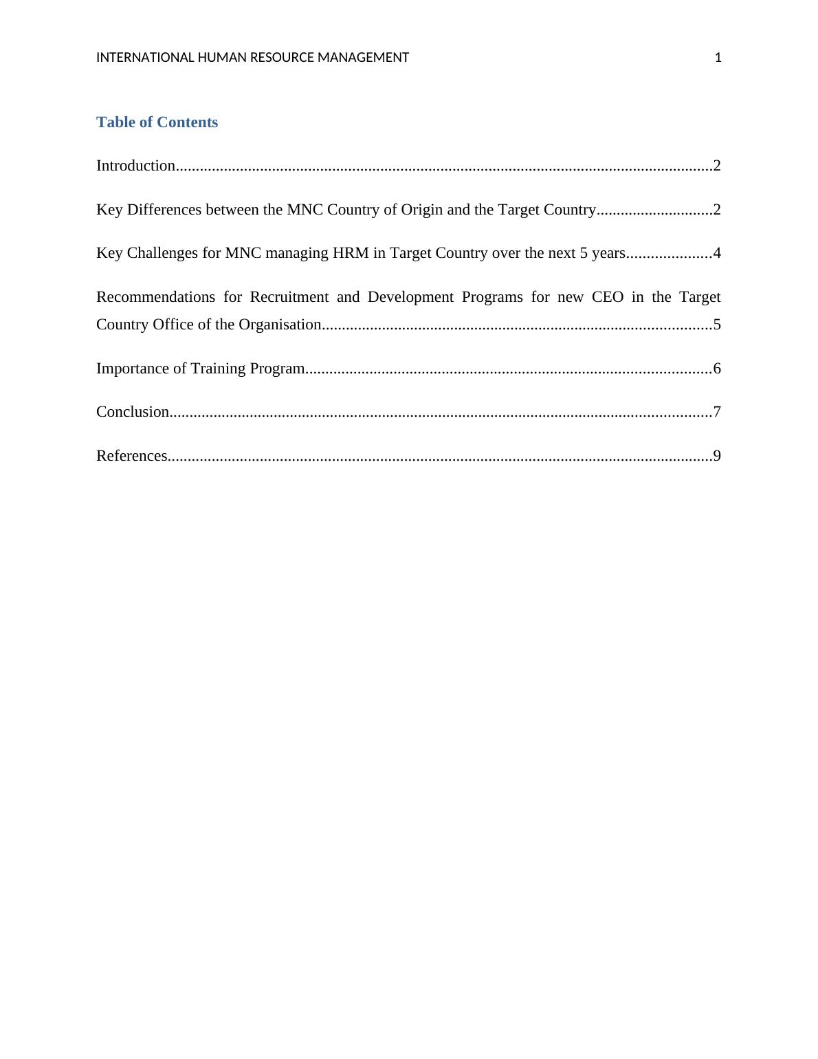 MMH352 IHRM Report: Woolworth's HRM in UK Market Analysis