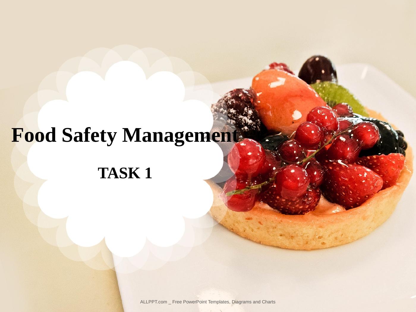Food Safety Management - Presentation