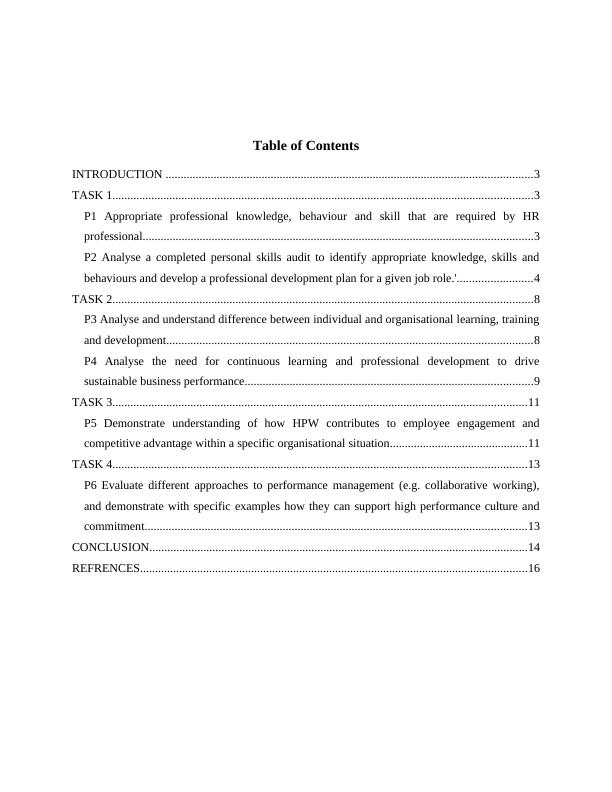 HR Report: ASDA's Approach to HR Development Strategies