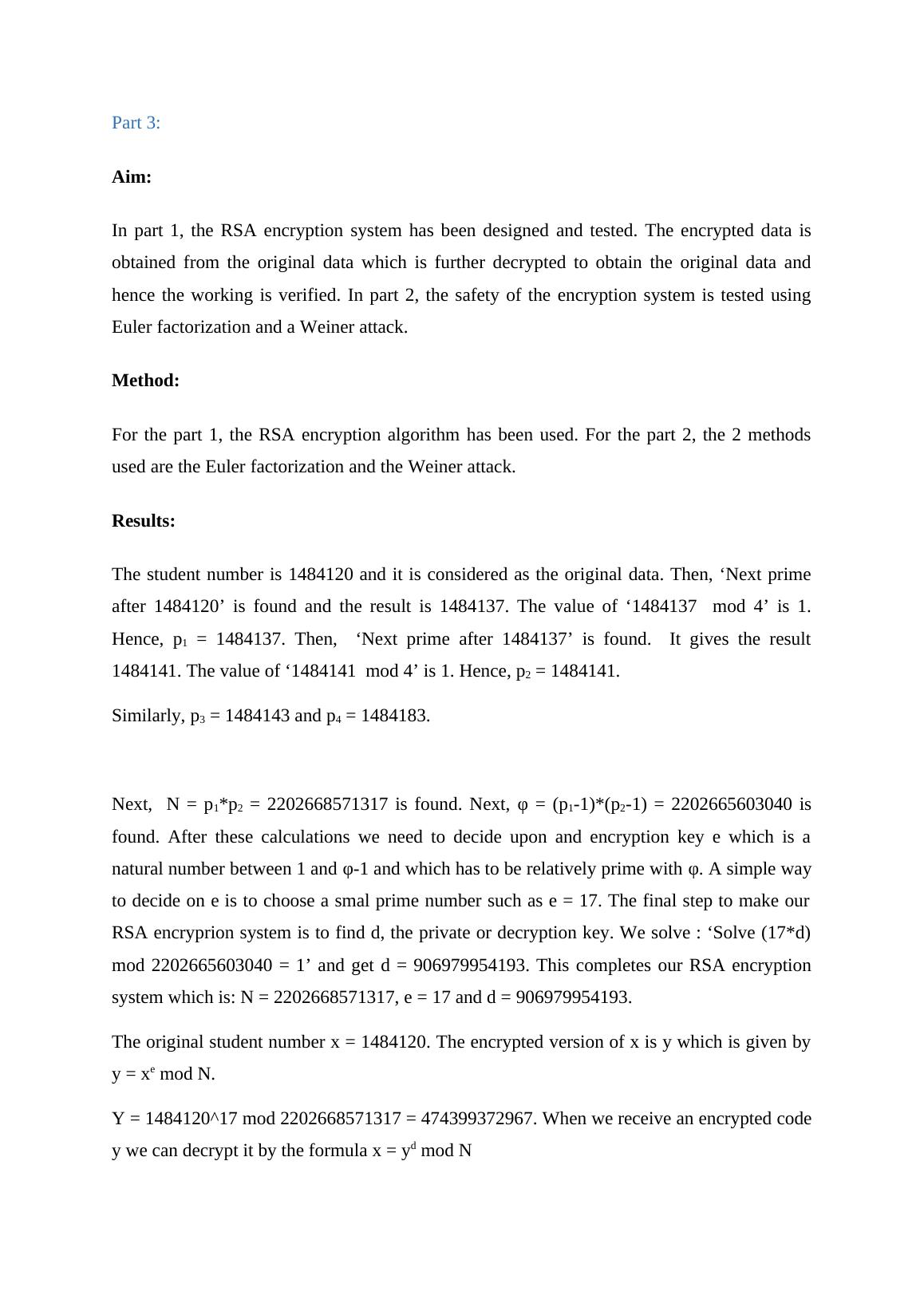 Networking Mathematics for IT | Assignment