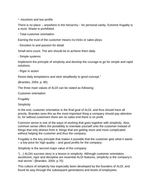 ALDI Report: Exploring Organizational Types and Structures