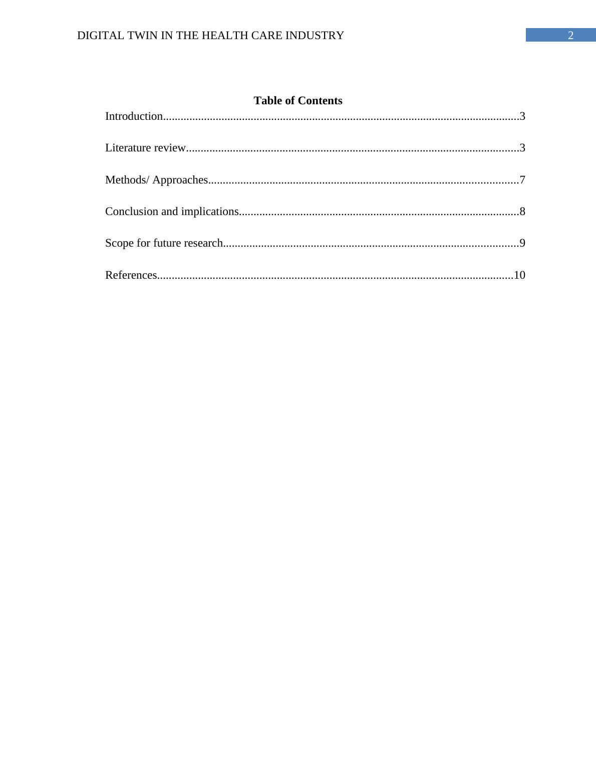 Digital twin in the health care industry PDF