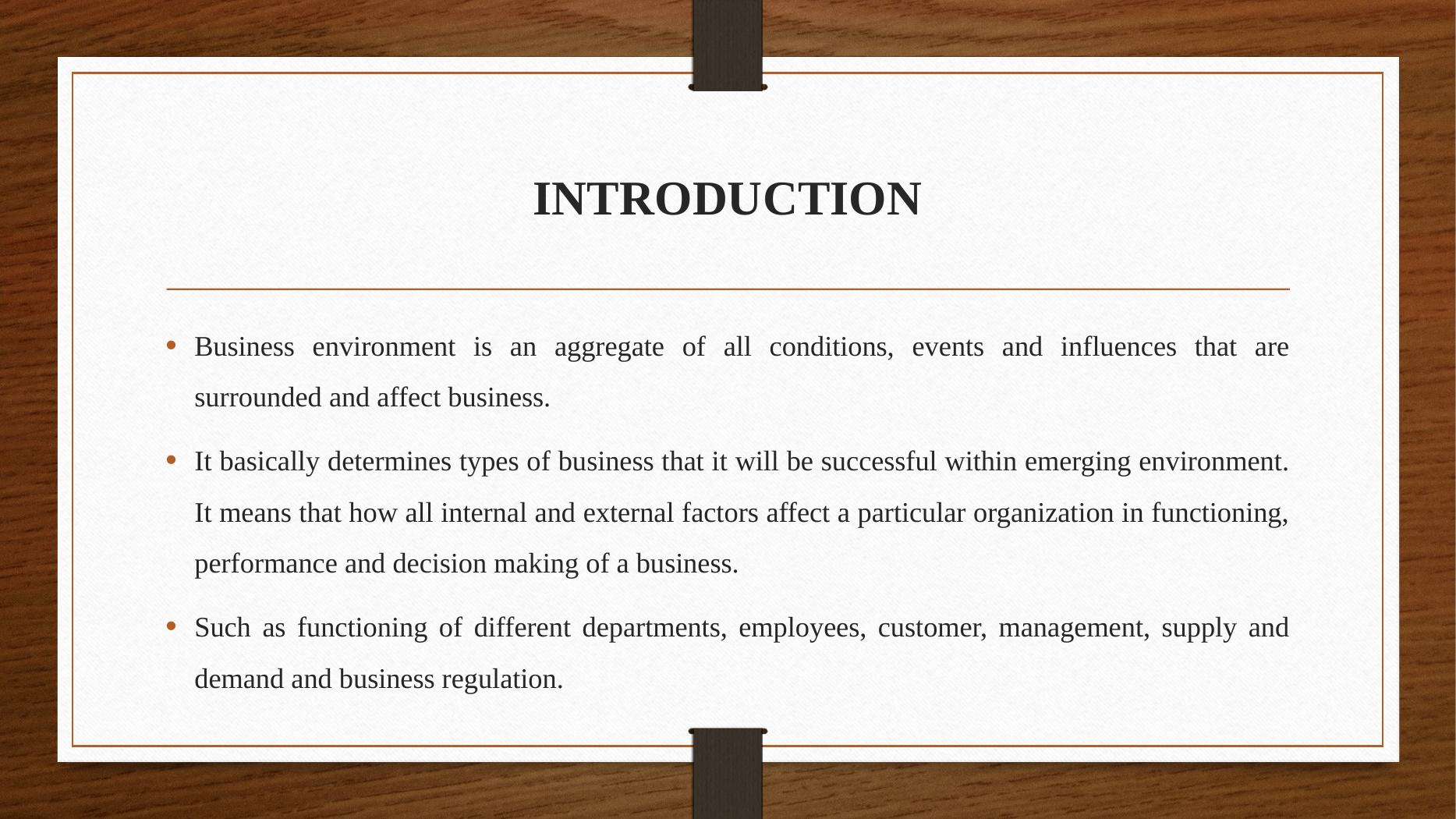 Business Environment Analysis: PESTLE Analysis and Strategy