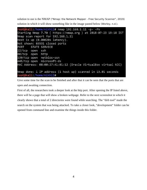 Ethical Hacking Methodology Results And Recommendations