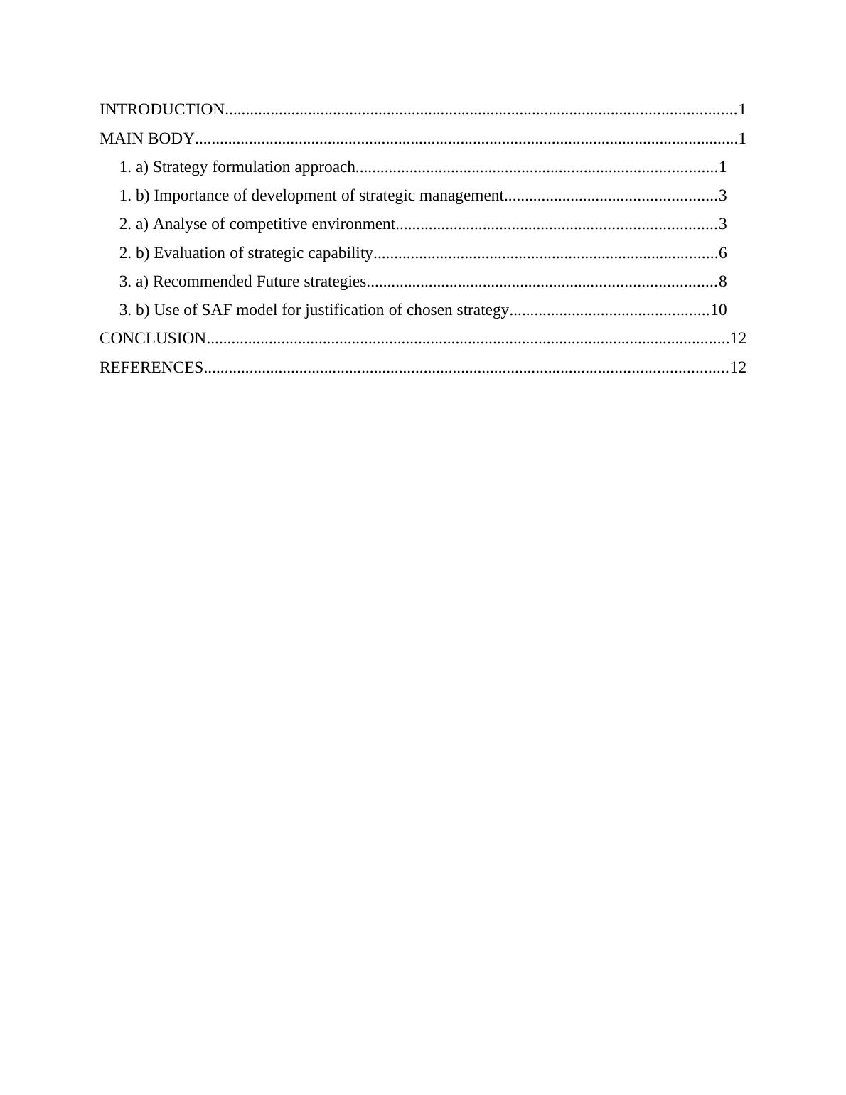 Strategic Report: Twitter's Strategy & Environment