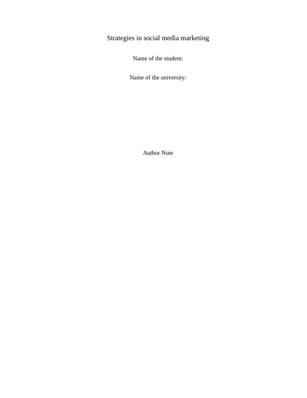 Strategies In Social Media Marketing Article Review strategies-in-social-media-marketing-article-review