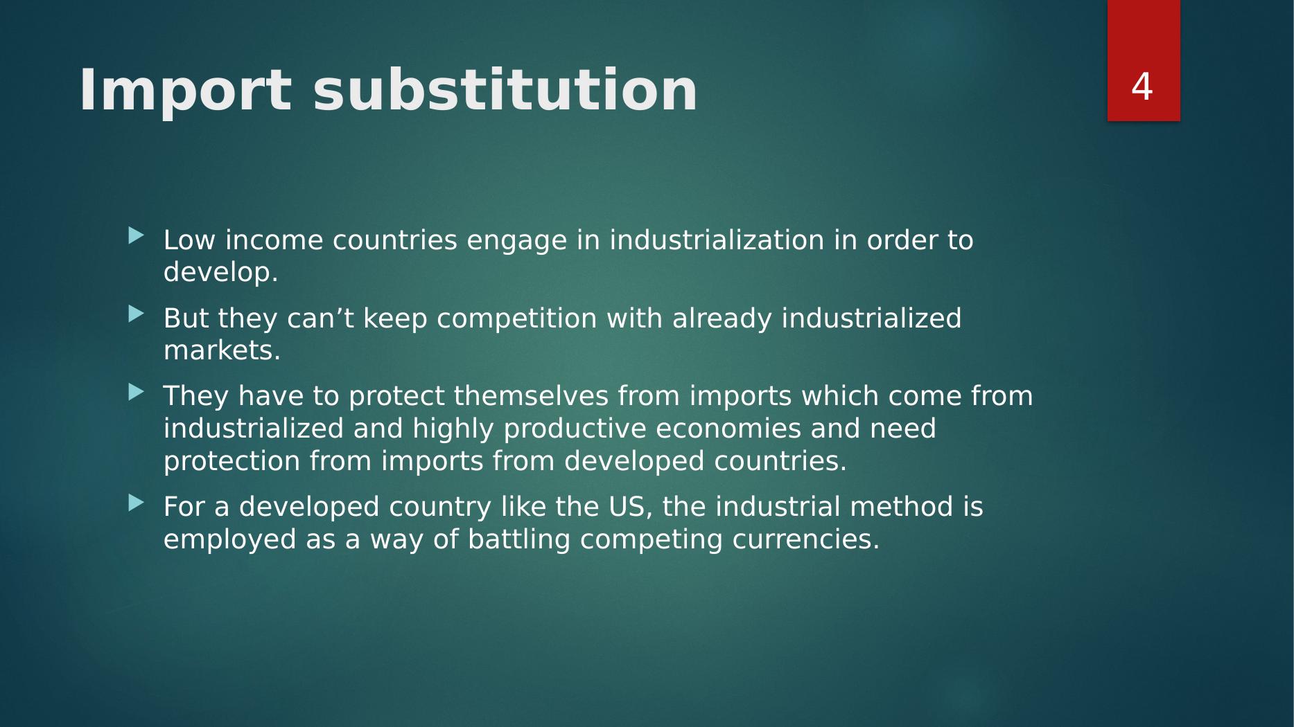 Import Substitution and Export Promotion: The Case of Australia and the ...