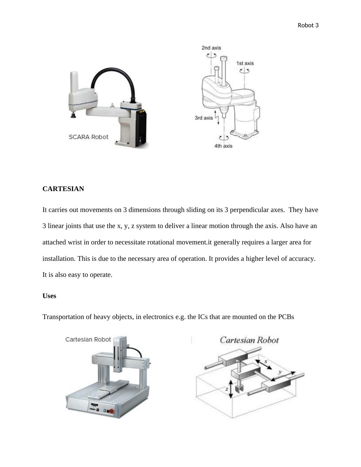 Industrial Robots: Types and Uses | Desklib