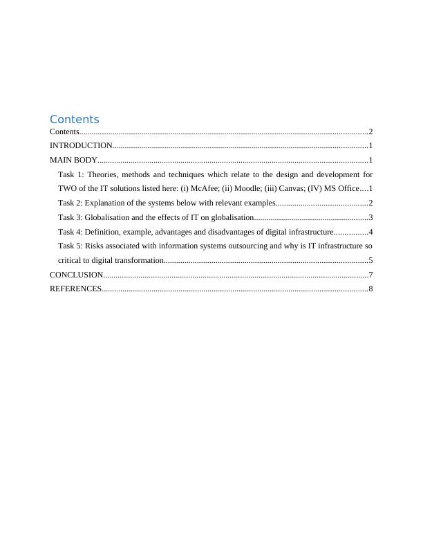 Analyzing Big Data: Information Systems for IT Solutions