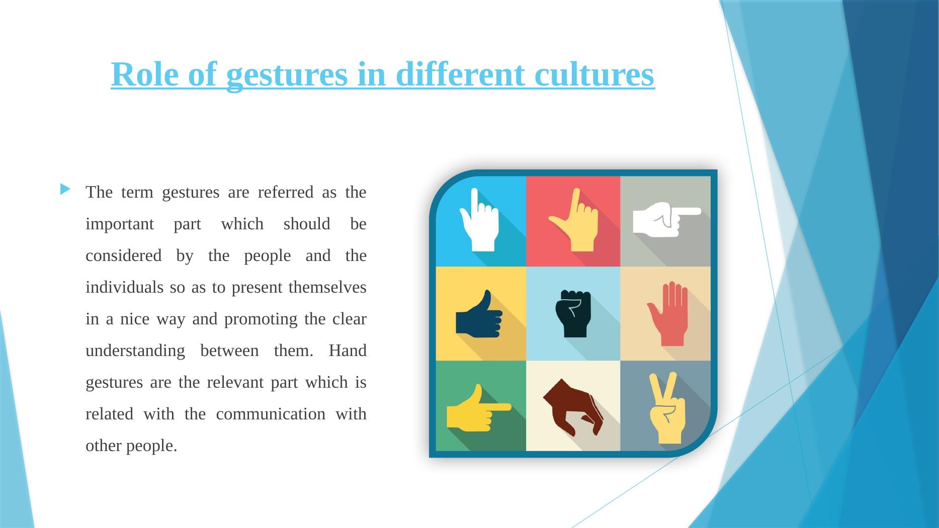 Inter Cultural Communication: Role of Gestures, Cultural Values, and ...