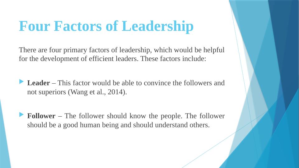 Leadership: Factors, Styles, and Power