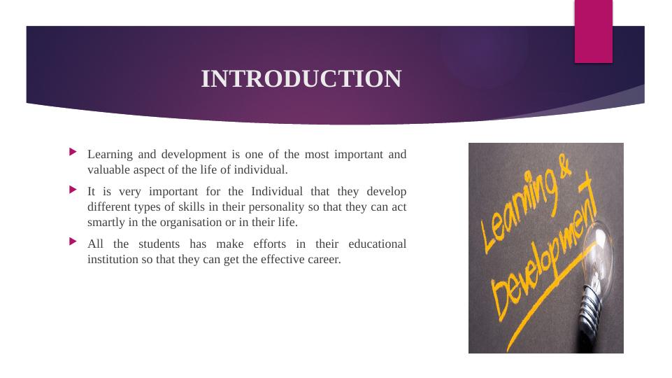 Learning and Development: Coaching, Tools, Areas of Development, and ...