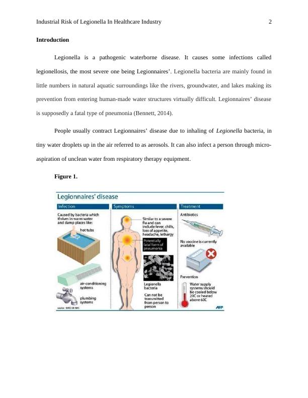 Assessing Legionella Risk in Healthcare Occupations