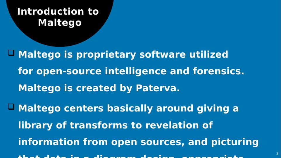 Maltego Tool: Introduction, Features, and Techniques