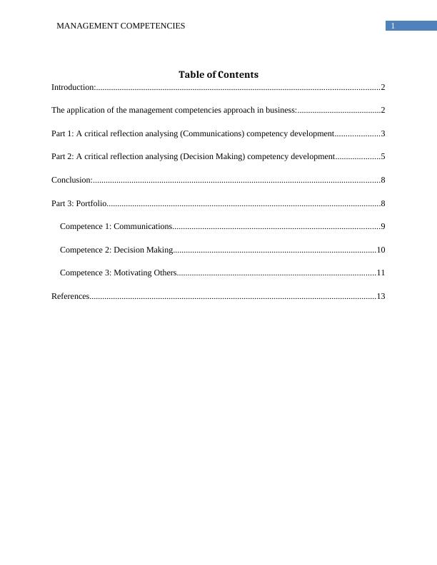 ScaterBoys Case: Management Competencies and Development