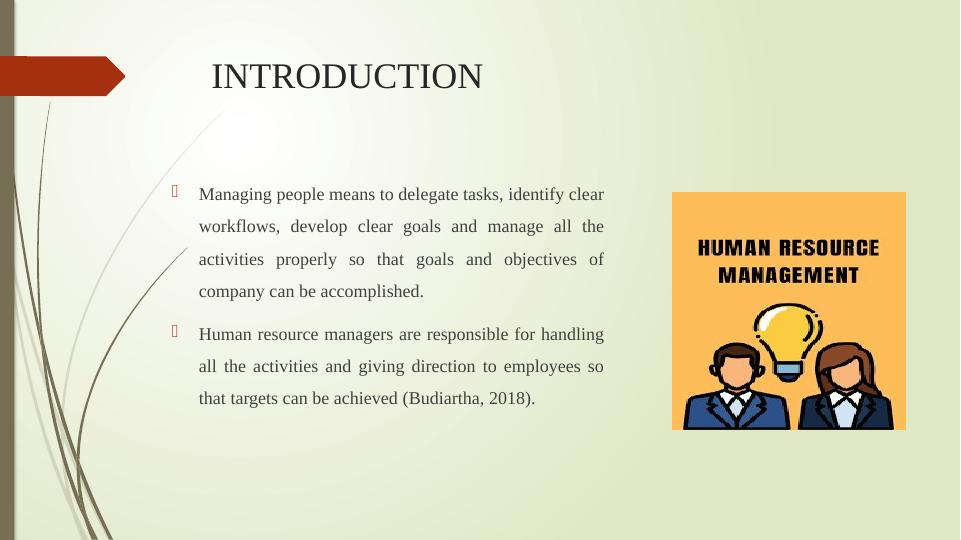 Managing People: Importance, Activities, and HRM Functions - Desklib