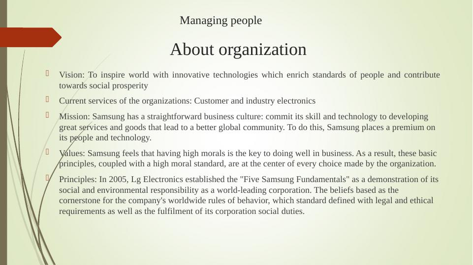 Managing People: Importance, Functions and Significance