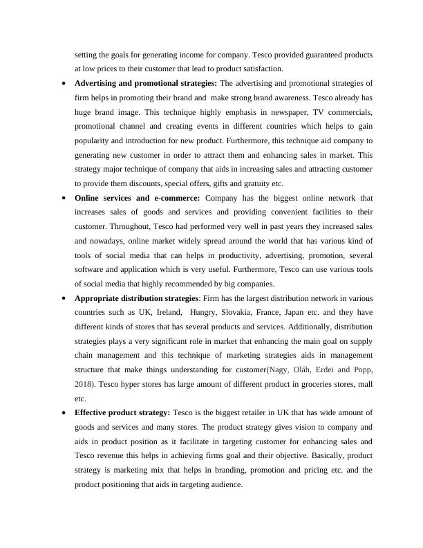 Marketing Competitiveness: Strategies for Tesco to Compete Globally