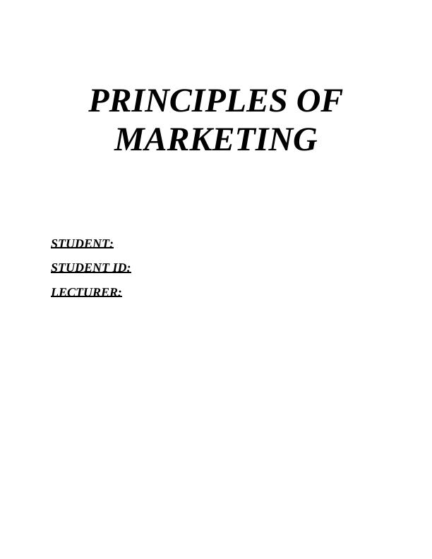 Principles of Marketing: Analyzing EV Marketing Strategies
