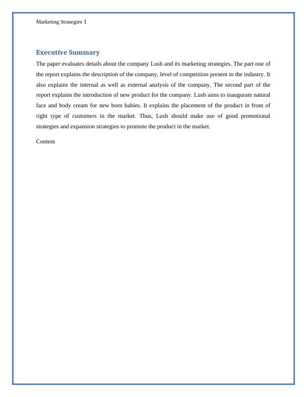 Lush Cosmetics: In-Depth Marketing Strategies Analysis