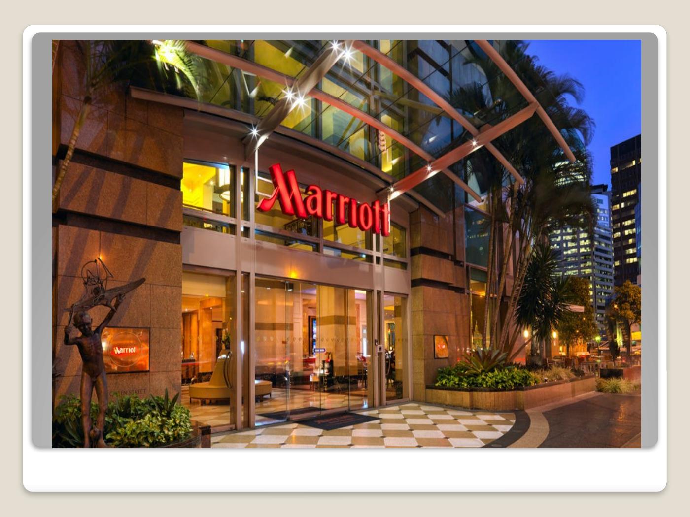 Marketing Mix and Service Characteristics of Marriott