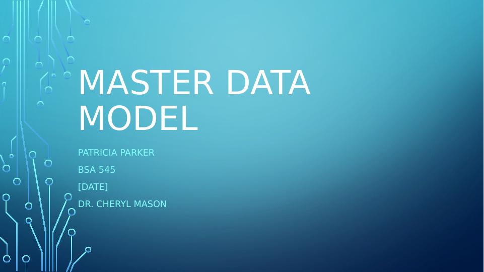Master Data Model For Desklib Online Library