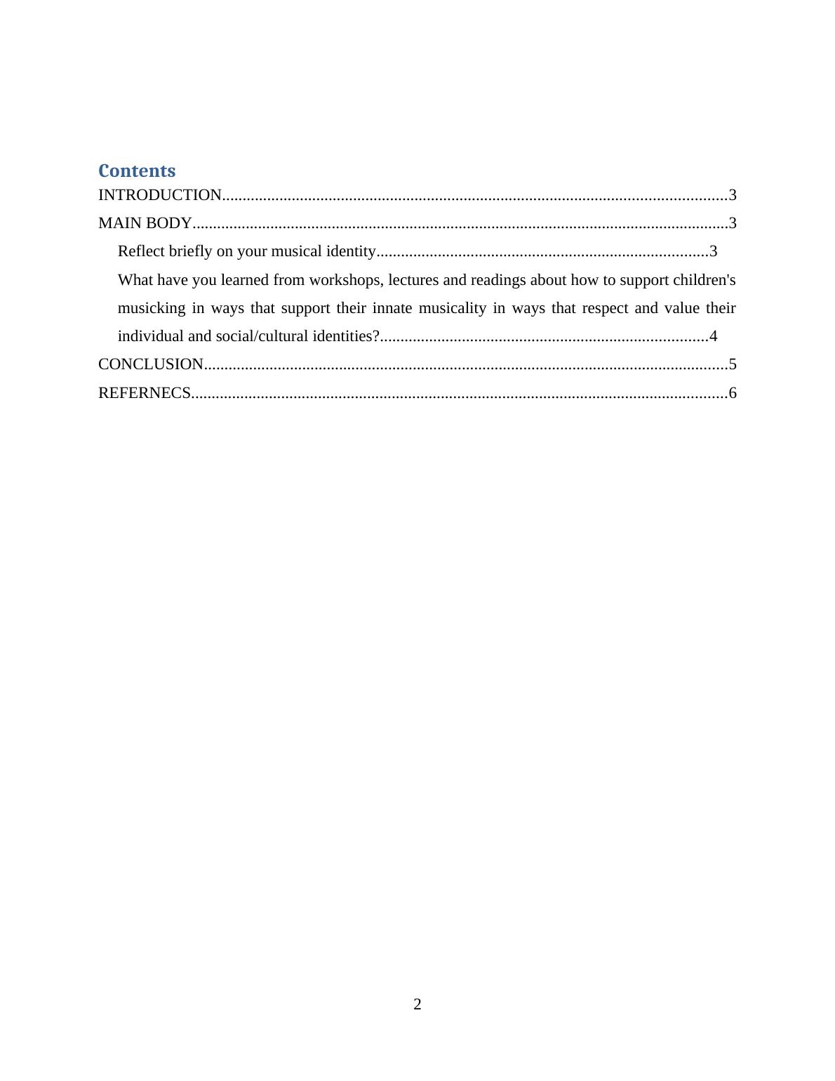 Supporting Children's Musicking and Musical Identity in Early Childhood ...