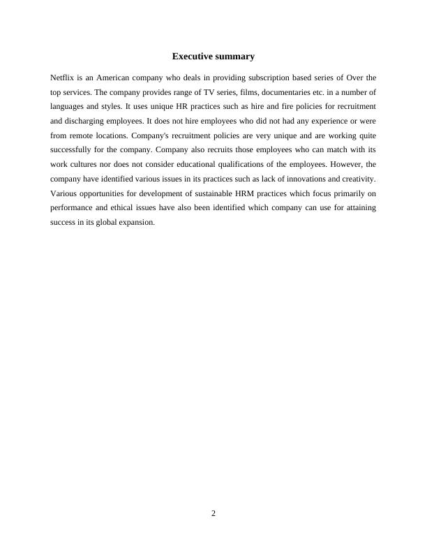 Netflix Case Study: HRM System and Global Strategies