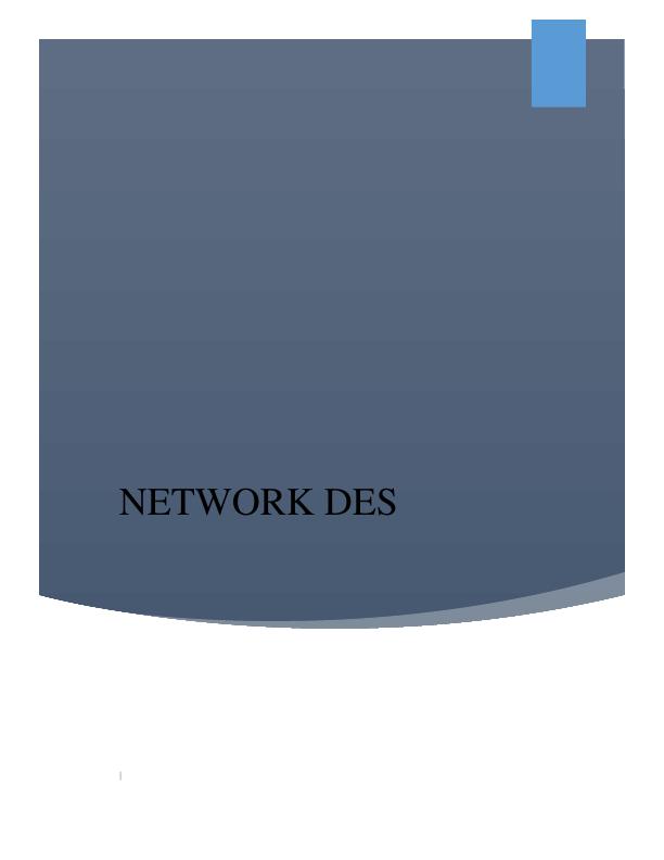 Report: Network Design and Implementation for Company