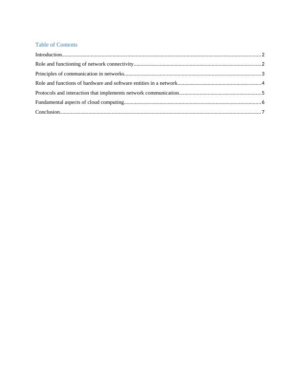Networking Security Components Protocols And Cloud Computing 3847