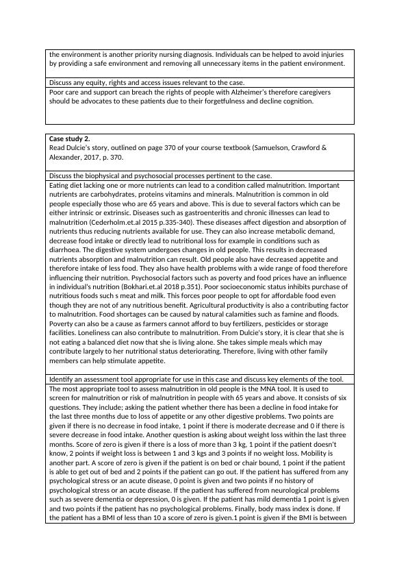 NUR104 Assessment Task 3: Case Study Analysis - Desklib