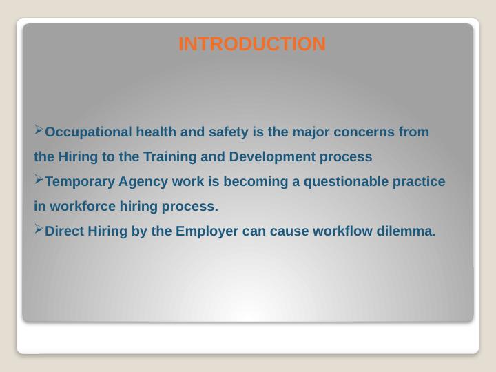 Evaluating OHS: Temporary Agency vs Direct Hiring Risks