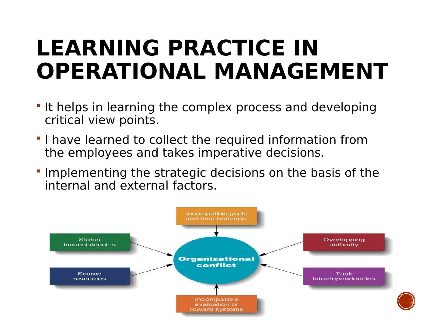 Understanding Operational Management and Decision Making - Critical ...