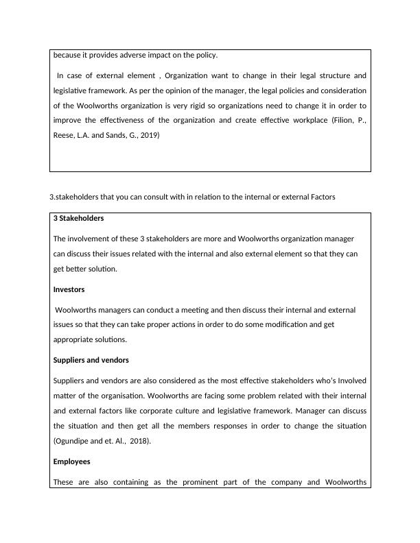 Organisational Policy Development for Desklib