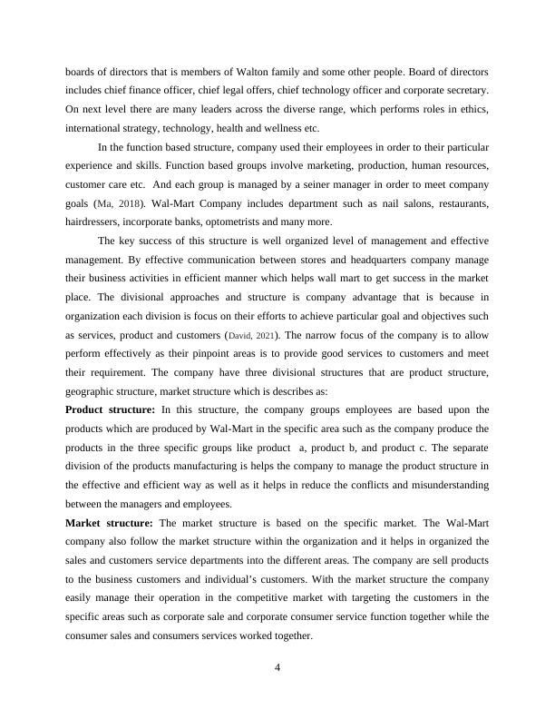 The Structure and Culture of Wal-Mart: An Organ