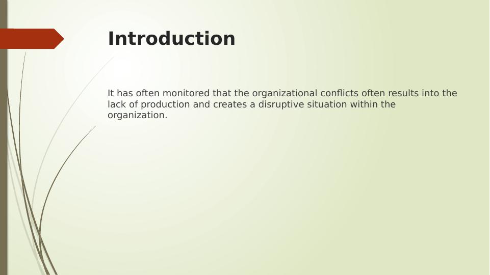 Ways to Resolve Organizational Conflicts - Desklib
