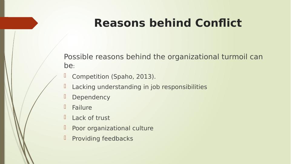 Ways to Resolve Organizational Conflicts - Desklib