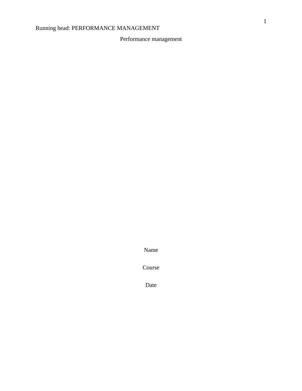 Performance Management in Adobe Systems