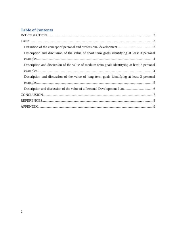 Personal Development: Goal Setting & Planning Guide