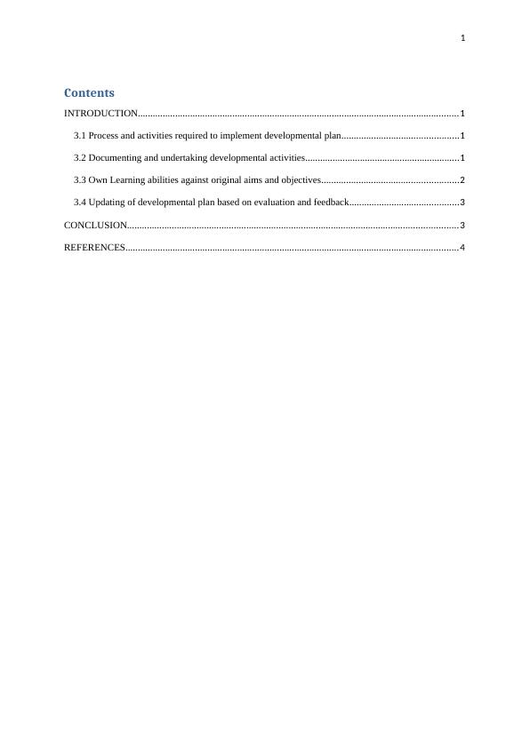 Personal and Professional Development: Process, Activities, and ...