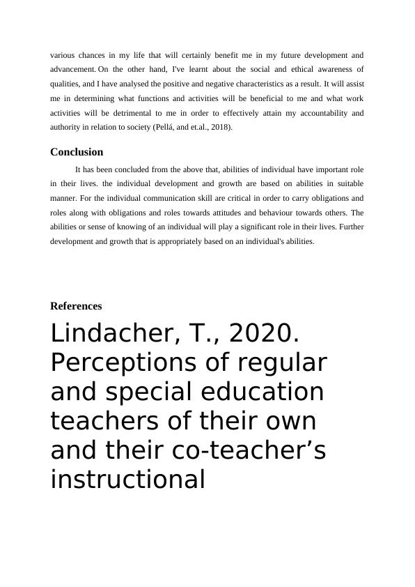 Developing Social and Ethical Awareness and Responsibility: A Personal and Professional ...