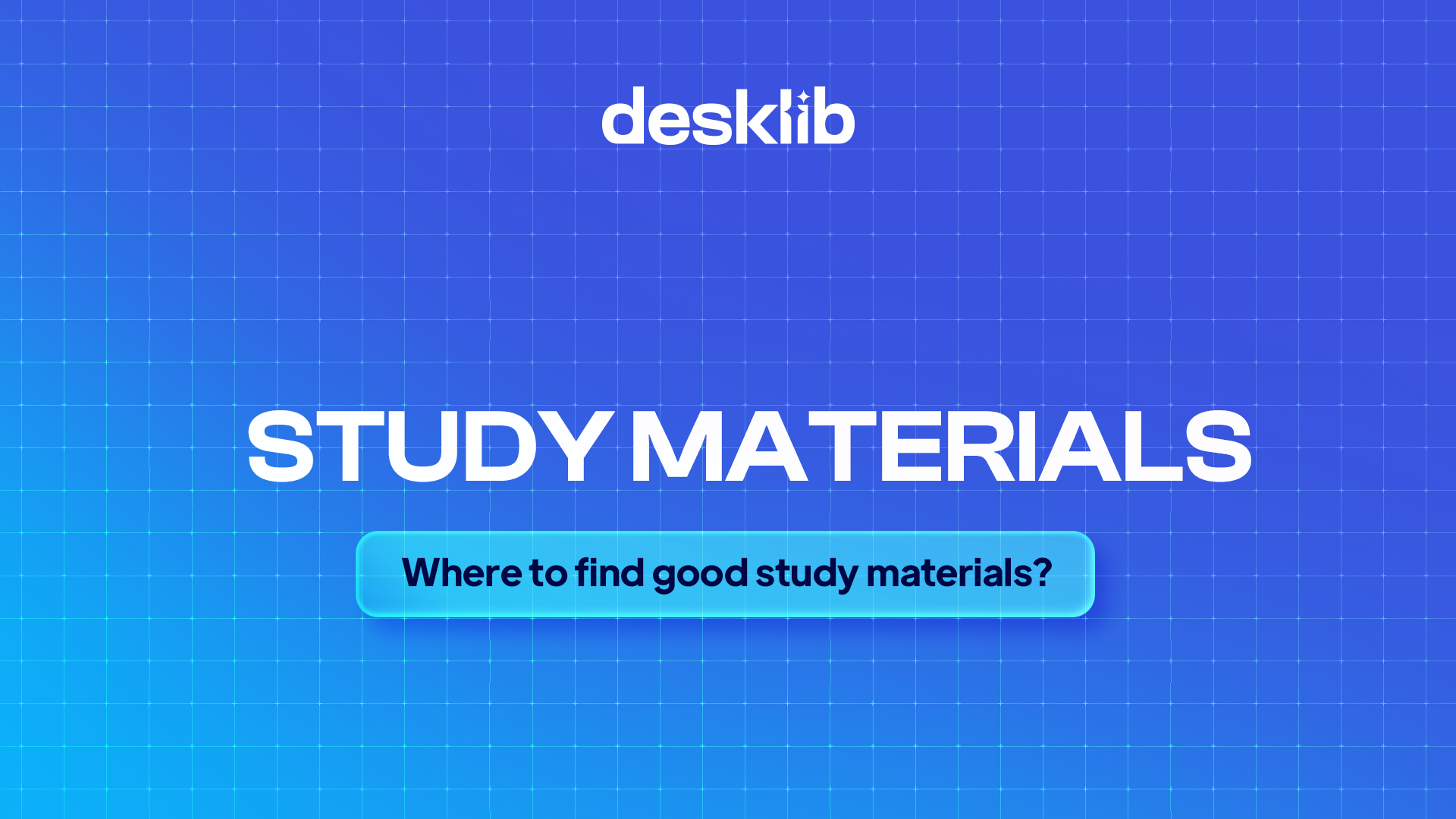 Where to Find Good Study Materials?