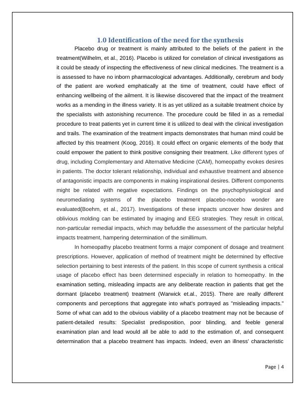 Placebo Dose Effect in Homeopathy: A Synthesis Paper