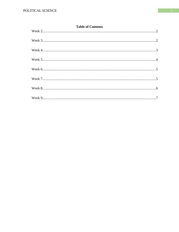 Political Science Course Study Material with Solved Assignments