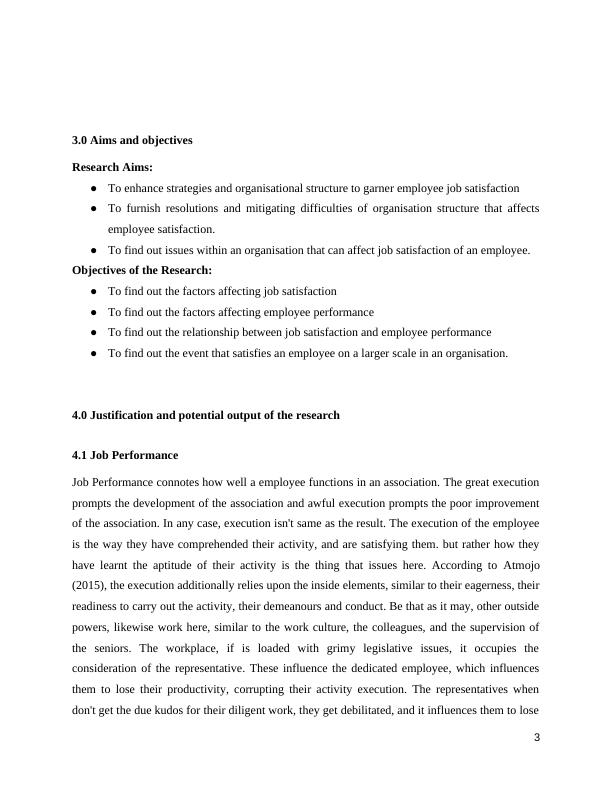 Relationships between Power-Job Satisfaction and Employee Performance